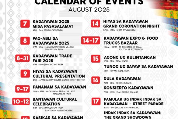 Kadayawan Festival and Indigenous Peoples Day – Mindanao Times