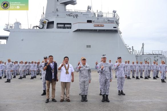 Three newly commissioned Navy vessels arrived in Eastern Mindanao ...