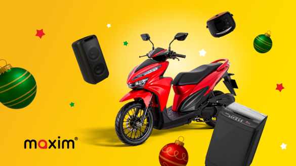Maxim Rides & Food Delivery Gives Christmas Gifts to Top-Performing ...