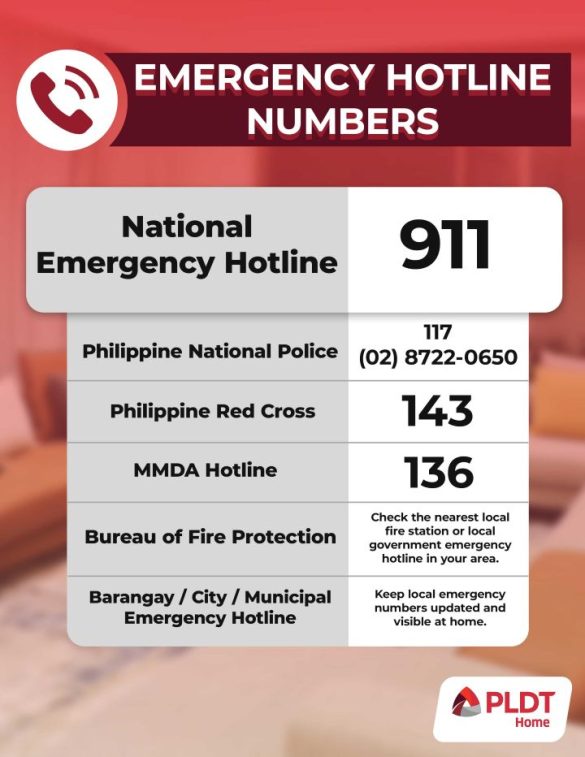 Keep emergency numbers within reach: A home safety reminder for ...