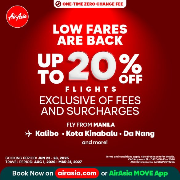 AirAsia low fares are back: Your gateway to more adventures – Mindanao ...